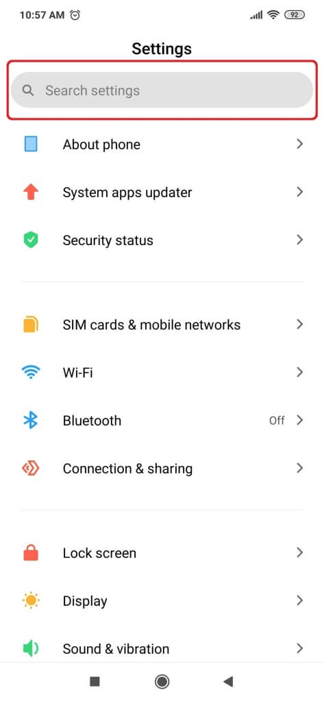 APN Location Android